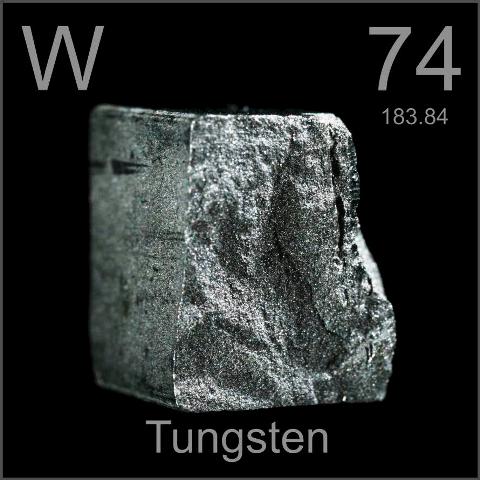 Volfram - tungsten (W) | List MUŠIČAR