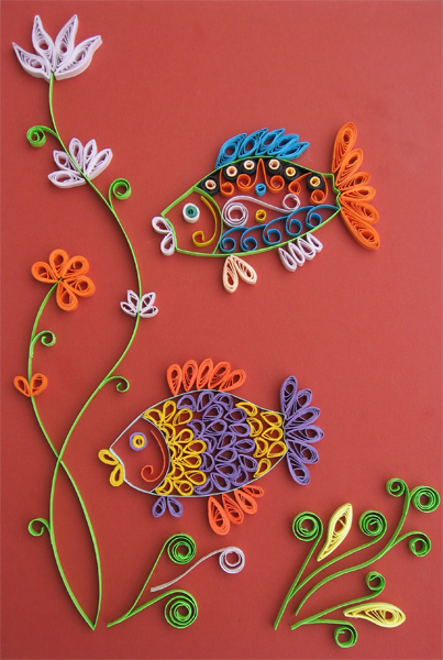 Kviling (Quilling) | List MUŠIČAR
