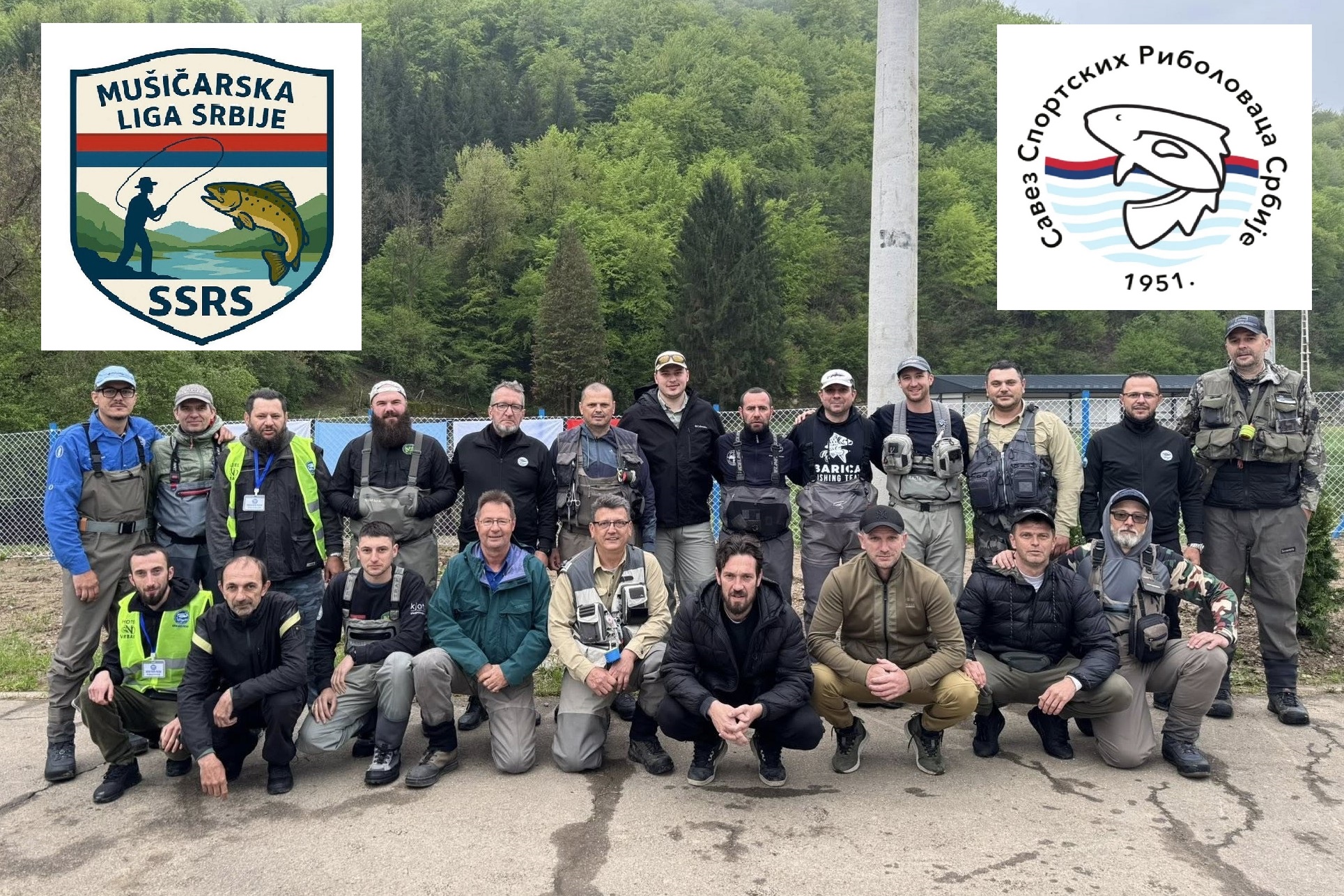 Izveštaj Mušičarska Liga Srbije 2025. nakon 3. i 4. kola, reka Raška ...